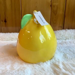 Rae Dunn | Accents | Rae Dunn Ceramic Lemon Shaped Birdhouse | Poshmark